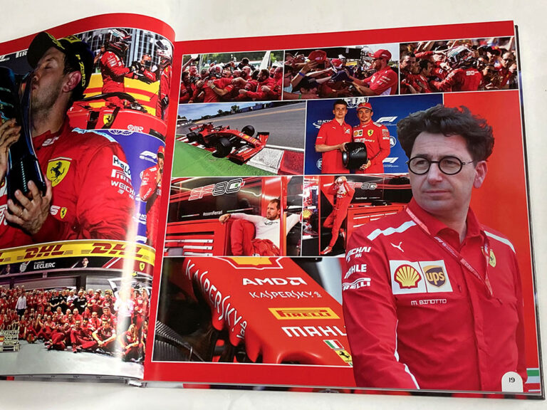 » Max Verstappen signed Formula 1 Yearbook 2019